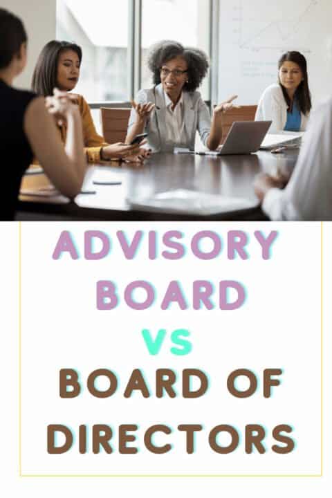 Advisory Board vs Board of Directors (Nonprofit & Forprofit)